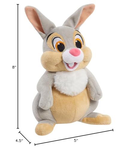 Disney Classics Collectible 8.75 Inch Beanbag Plush, Thumper, Rabbit, Super Soft Plush, Kids Toys for Ages 2 Up by Just Play
