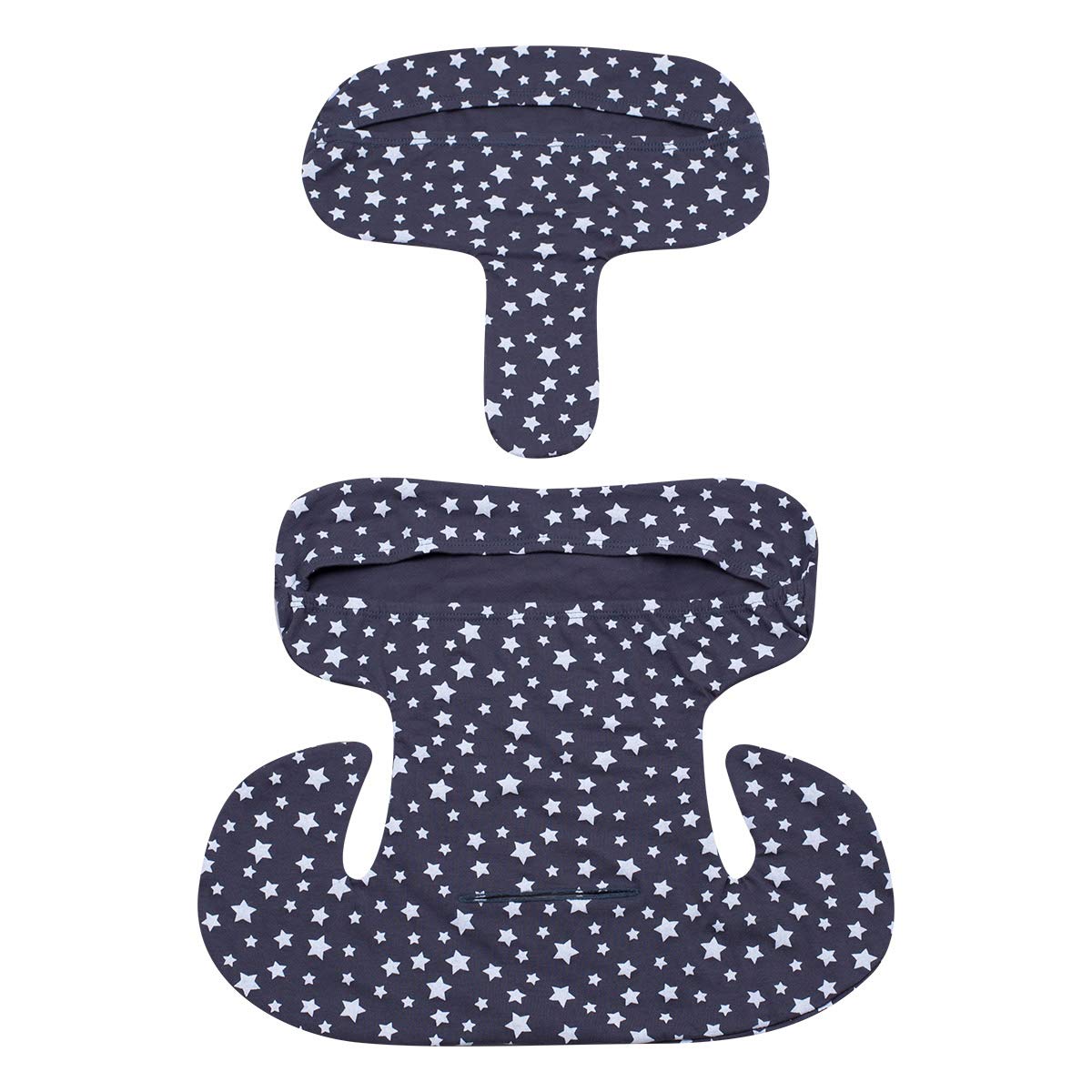 JYOKO Kids Cover Liner Made Cottton for car seat Compatible with Reducer Graco 4Ever (Winter Sky)