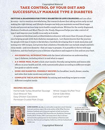 Diabetic Cookbook and Meal Plan for the Newly Diagnosed: A 4-Week Introductory Guide to Manage Type 2 Diabetes