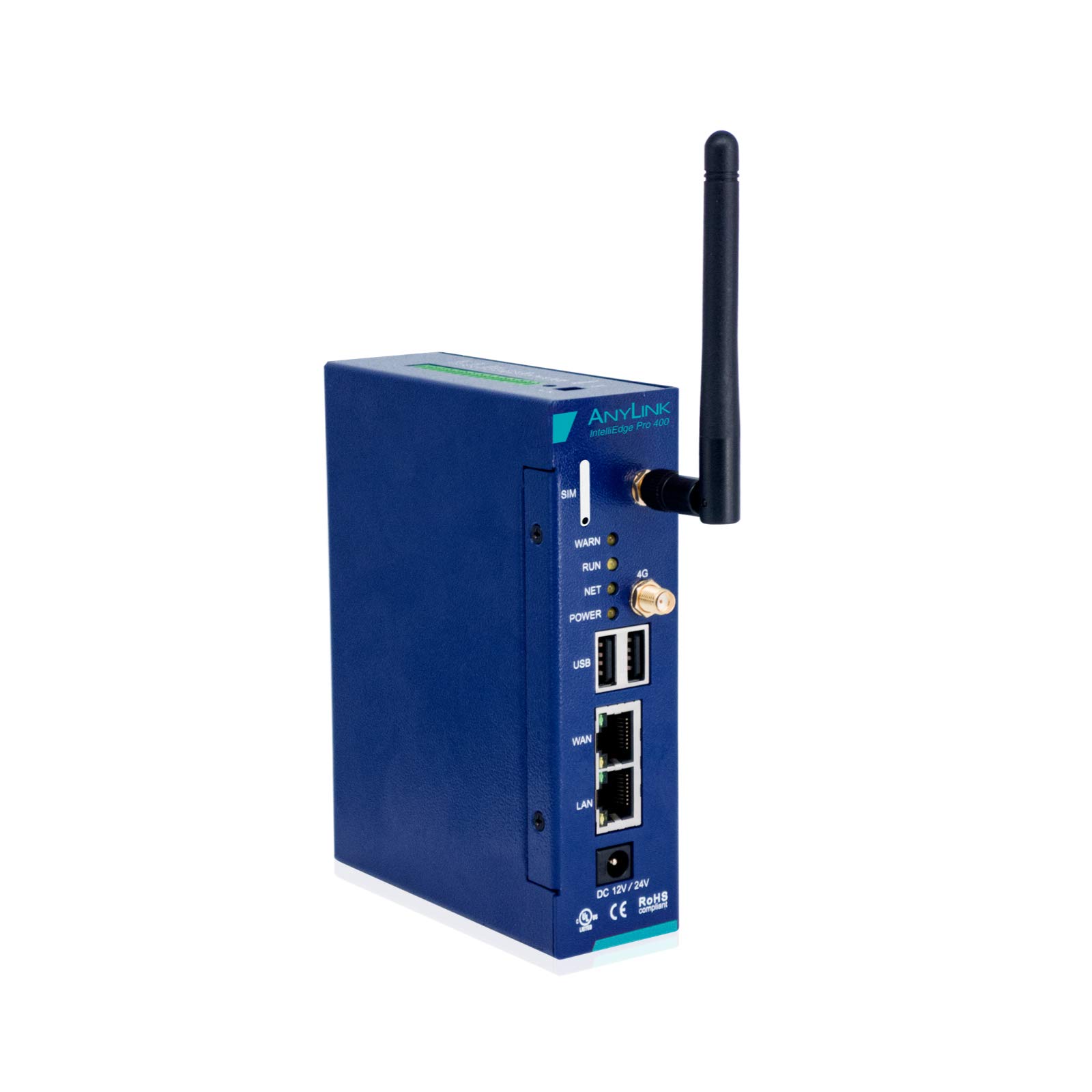 AnyLink IntelliEdge Pro-400 Industrial Cloud IoT Smart Life Management Mini IoT Box Edge Server,4GB