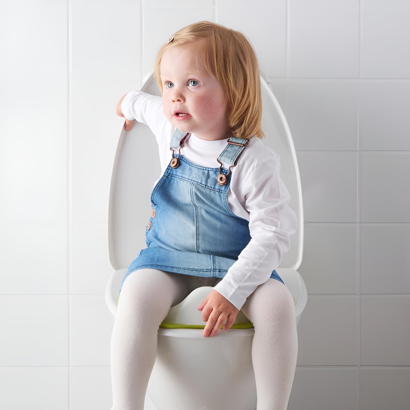Ikea TOSSIG Toilet seat-White