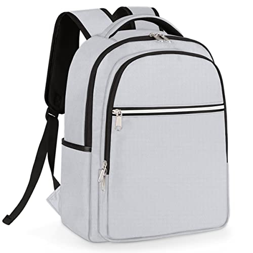 bisibuy St Patrick's Day Clover Leaves Travel Laptop Backpack, 16.1 Inches Computer Backpack, Durable Water-Repellent Travel Backpack for Business College Women Men Gift