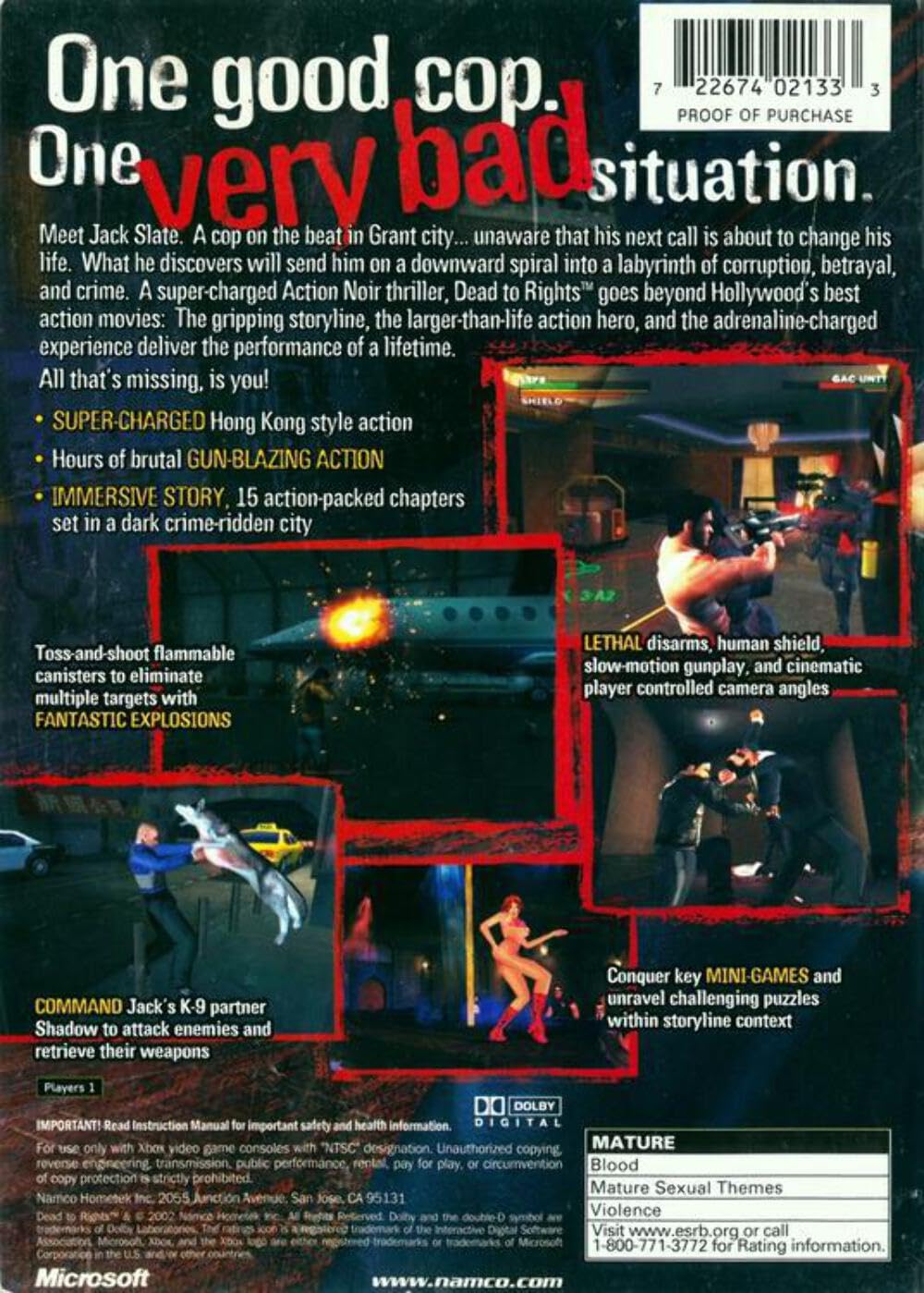Dead To Rights - Xbox