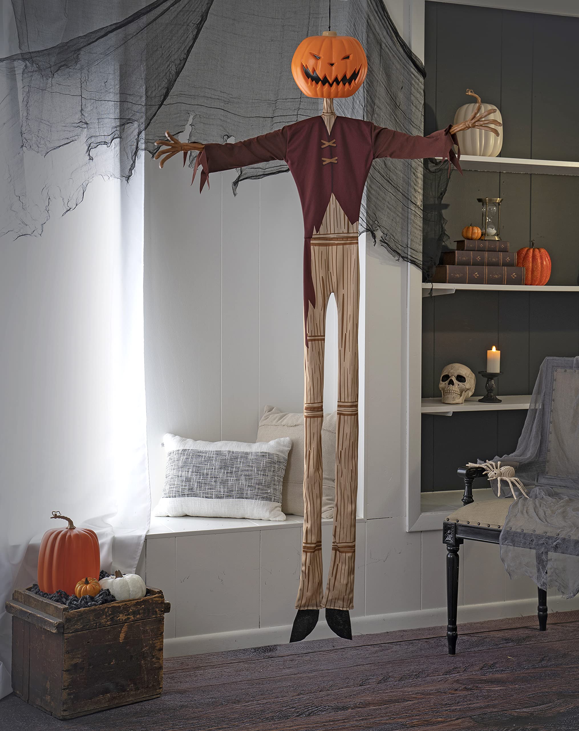Disney The Nightmare Before Christmas Pumpkin King Full Size Poseable Hanging Character Decoration