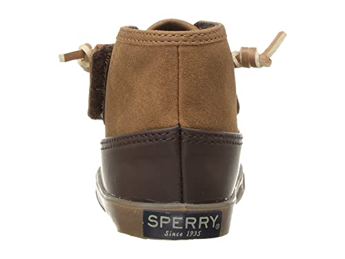 Sperry Kids Footwear Baby Icestrom Crib Boot, Tan/Brown, 4 US Unisex Infant