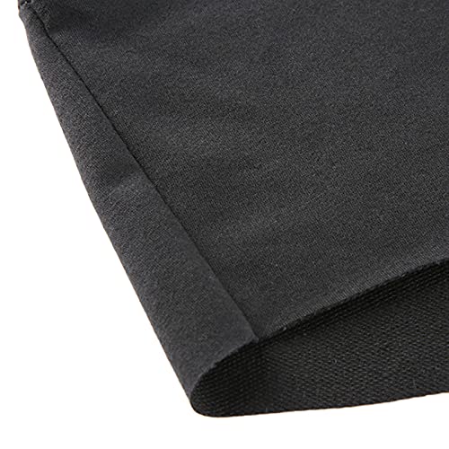 Chloefairy Women's Skeleton Print Crop Top Gothic Punk Hoodies Bandage Casual Pullover Long Sleeve Relaxed Fit Sweatshirts (Black, Small)