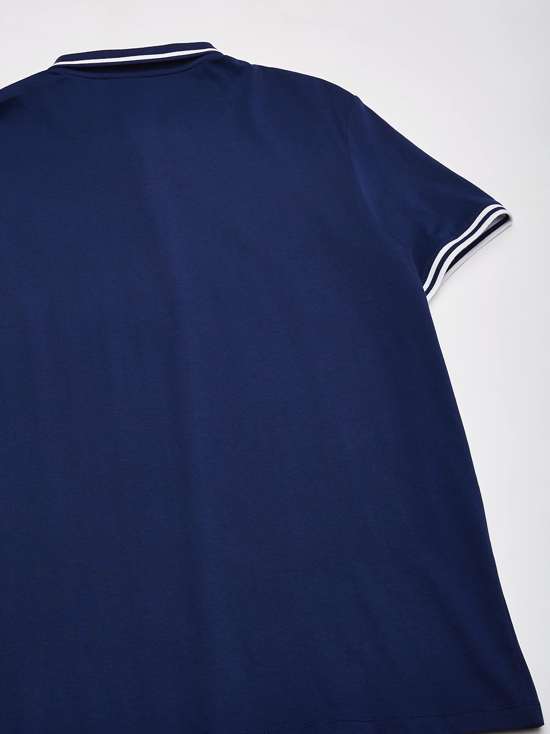 A|X ARMANI EXCHANGE mens Crew Neck Regular Fit Short Sleeve T Shirt, Blue Depths, Large US