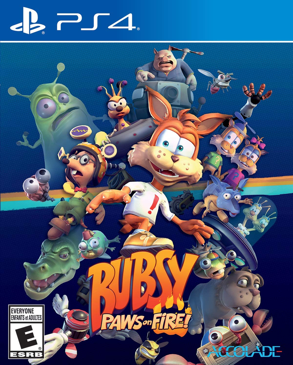 Bubsy : Paws on Fire! - PlayStation 4 Standard Edition