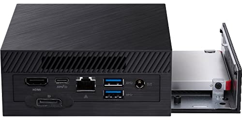 ASUS PN51-S1 Mini Desktop PC (AMD Ryzen 7 5700U 8-Core 1.80GHz, 16GB RAM, 128GB PCIe SSD, AMD Radeon, WiFi 6, Bluetooth 5.2, RJ-45, Win 10 Pro) with Dockztorm Dock