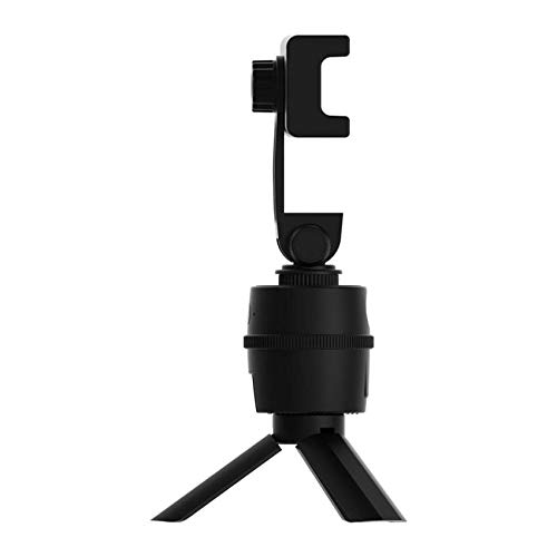 BoxWave Stand and Mount Compatible with Energizer Energy 100 (2017) (Stand and Mount by BoxWave) - PivotTrack Selfie Stand, Facial Tracking Pivot Stand Mount - Jet Black