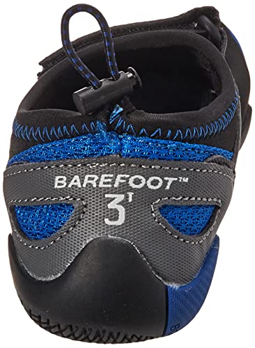 Body Glove Men's 3T Barefoot Max Water Shoe, Black/Dazzling Blue, 13