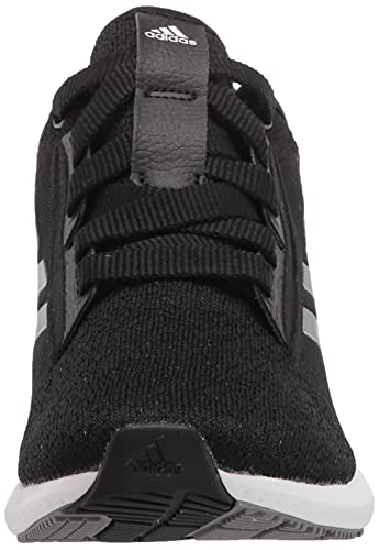 adidas Women's Edge Lux 4 Running Shoe, Core Black/White/Grey, 6.5