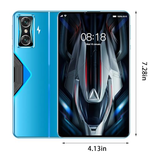 7.1 Inch Bluetooth Tablet Pc Octa Core 4g Network Dual Sim Dual WiFi Android Tablets 8600mah Tablet Cp10 Performance CPU, 2gb Ram Newest Android 10 Operating System Flash Light