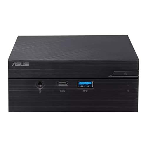 ASUS PN51-S1 Home & Business Mini Desktop (AMD Ryzen 3 5300U 4-Core, 8GB RAM, 512GB PCIe SSD, AMD Radeon, WiFi, Bluetooth, HDMI, USB 3.1, Display Port, Black, Win 11 Pro) with Hub