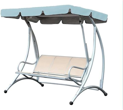 BTURYT 210D Garden Swing Awning Cover Replacement Canopy Swing Seat Canopy,Garden Swing Chair Cover,Waterproof/UV Resistant Sun Shade Outdoor Hammock