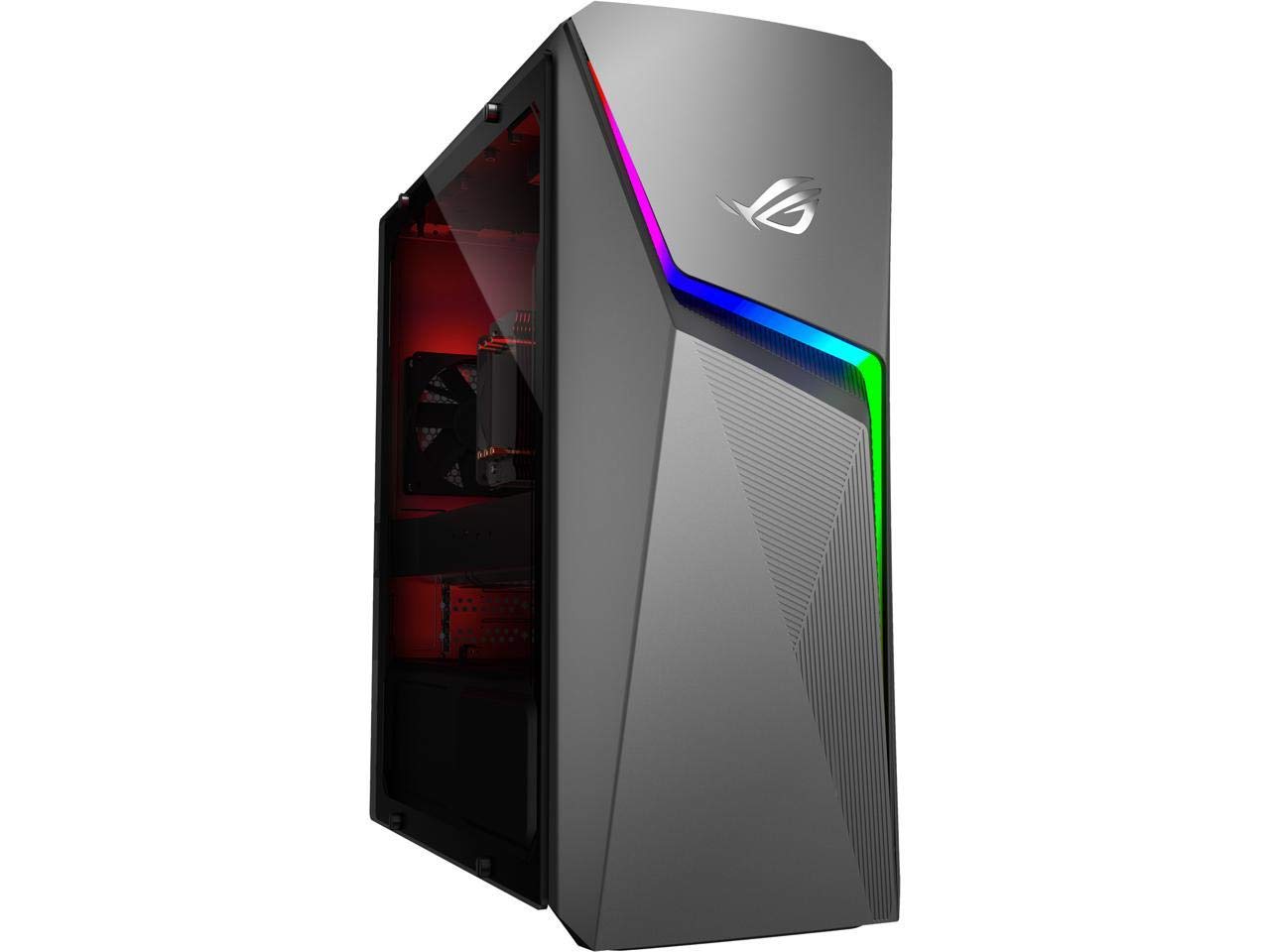 ASUS ROG Gaming Desktop - AMD Ryzen 5 3600X P - GeForce GTX 1660Ti - 256GB PCIe 3.0 NVMe M.2 Solid State Drive 256GB PCIe 3.0 NVMe M.2 Solid State Drive Windows 10