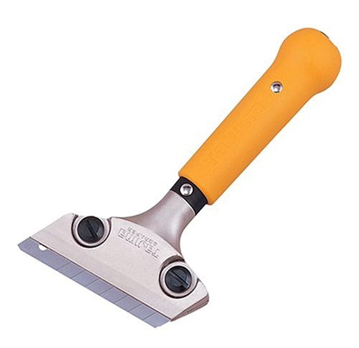 TAJIMA Utility Scraper - 8 inch (200 mm) Razor Glass Scraper with Reversible-Blade & 3 Endura-Blade - SCR-L200