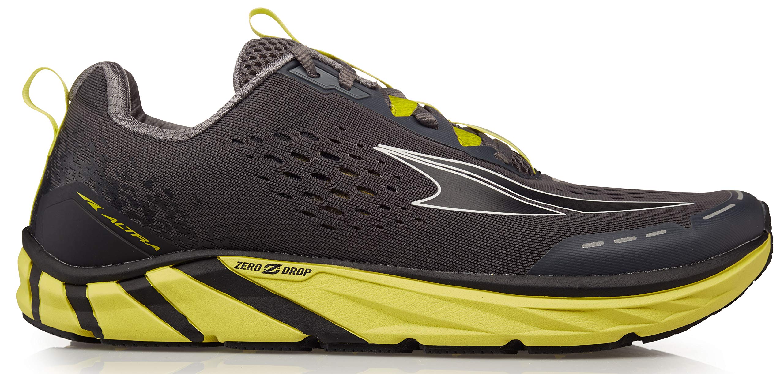 ALTRA Men's Torin 4 Running Shoe (Gray/Lime, 11, Numeric_11)