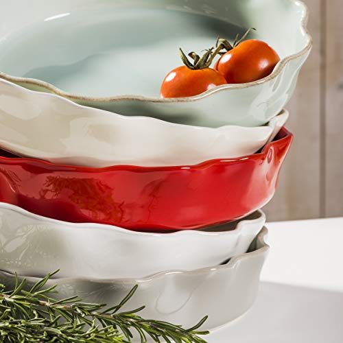 Casafina, Cook & Host collection, Stoneware Serveware, Rectangular tray, white, 17''