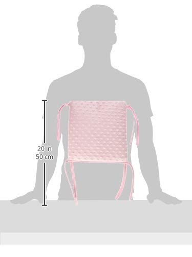 Babydoll Bedding Heavenly Soft Childs Rocking Chair Cushion, Minky Pink