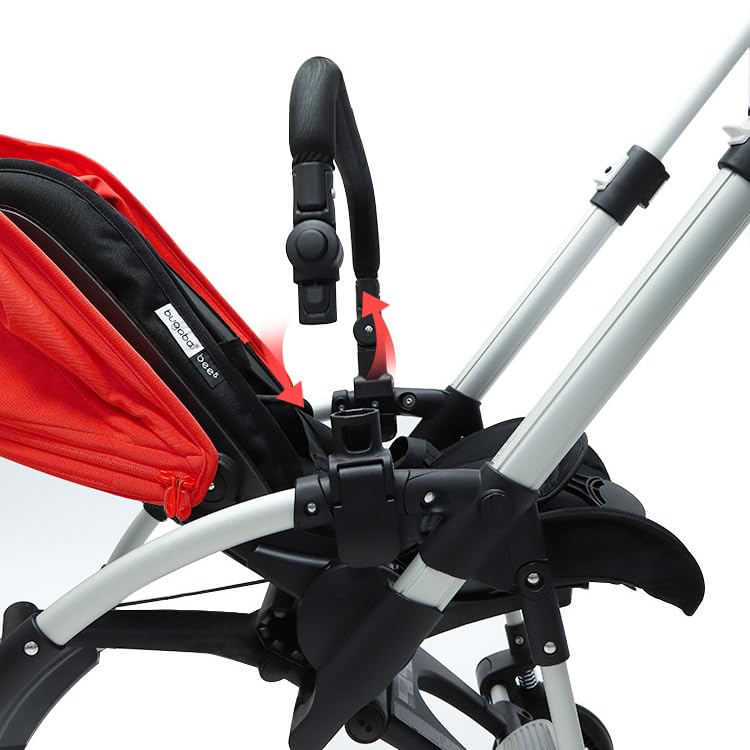 Stroller Handlebar Console Adjustable Armrest Bumper Bar Compatible with Bugaboo Bee 3 Bee 5 Bee 6 Baby Strollers (Oxford Fabric)