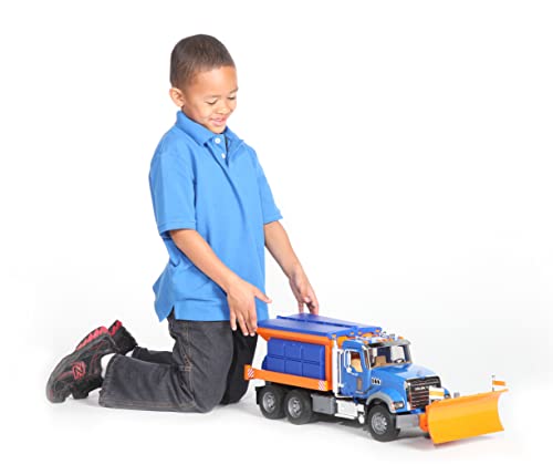 Bruder Toys Mack Granite Winter Service with Snow Plow