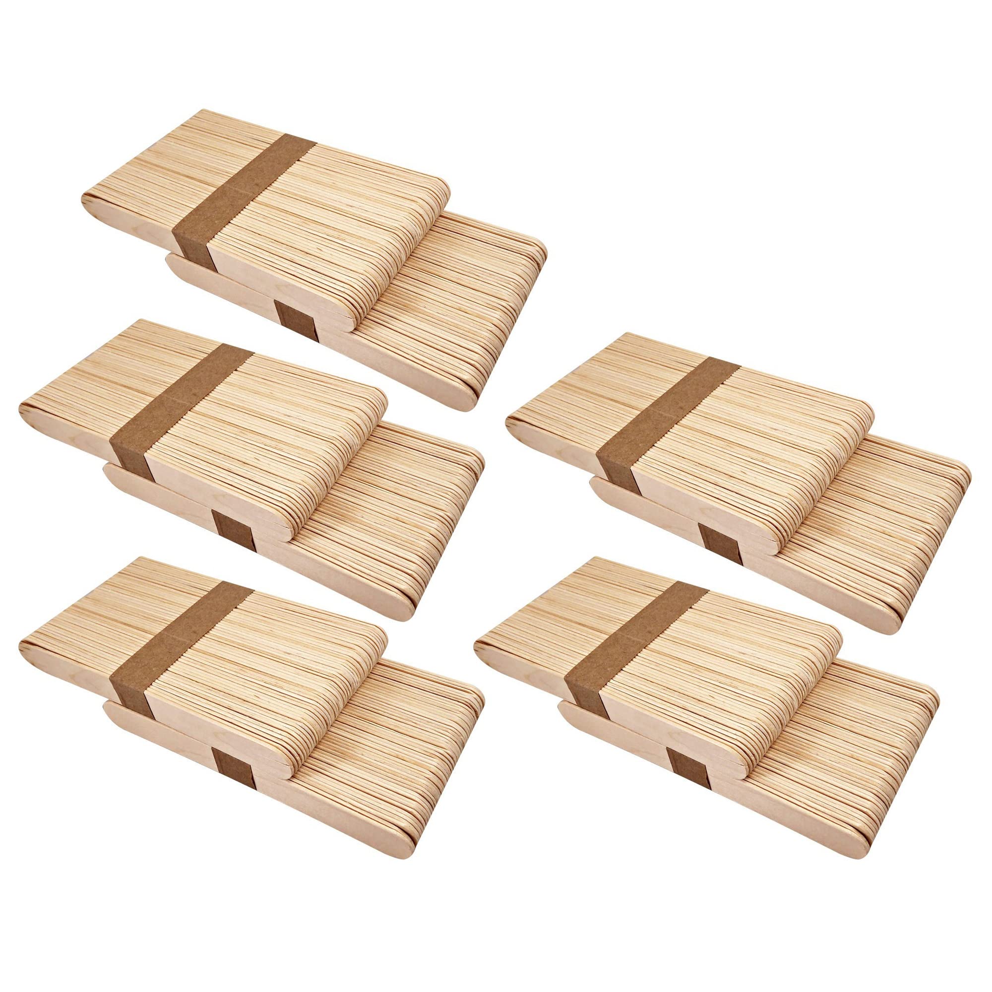 Wax Necessities Body Wax Spatulas Applicators 500 Pack