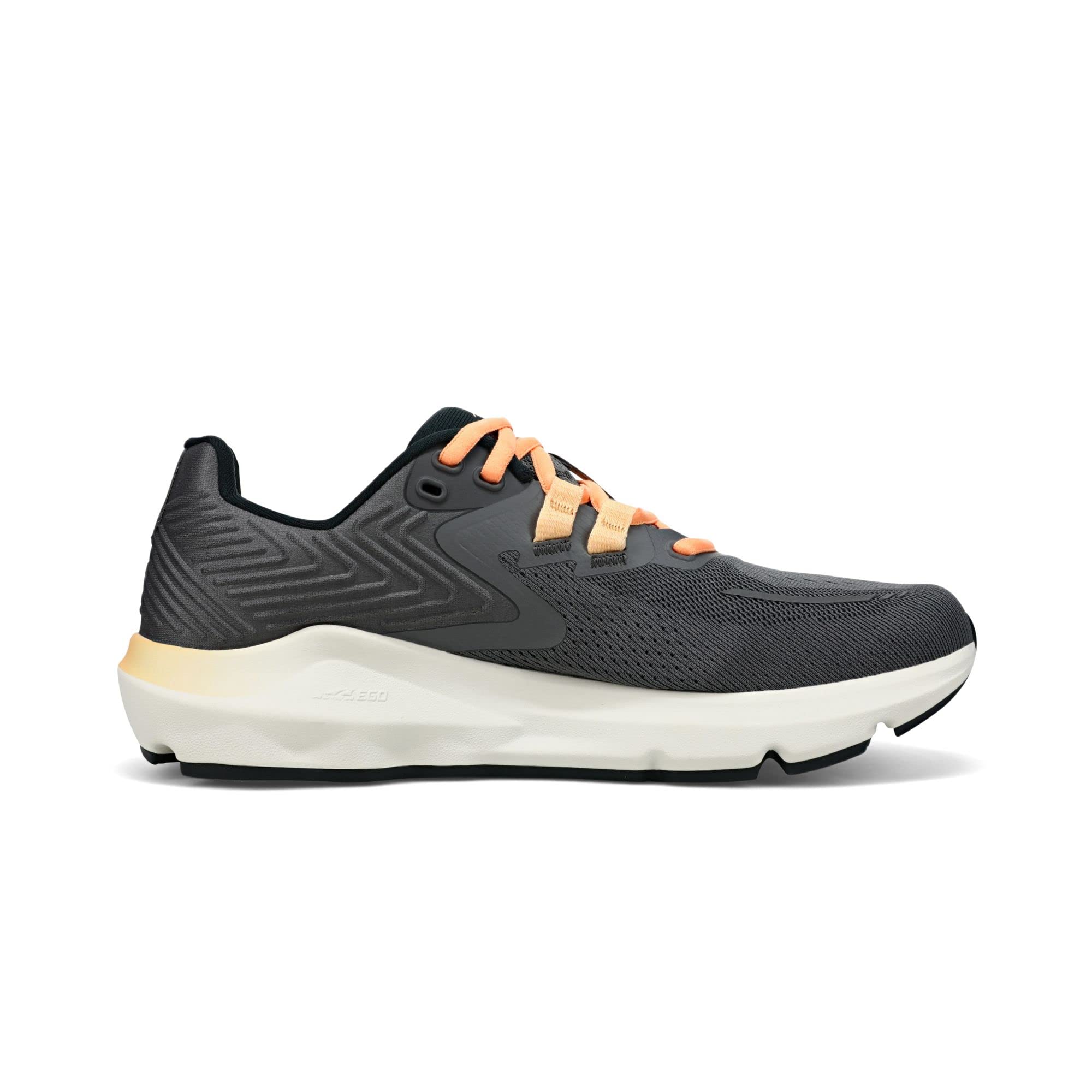 ALTRA Women's AL0A7R7O Provision 7 Road Running Shoe, Gray/Orange - 8 M US