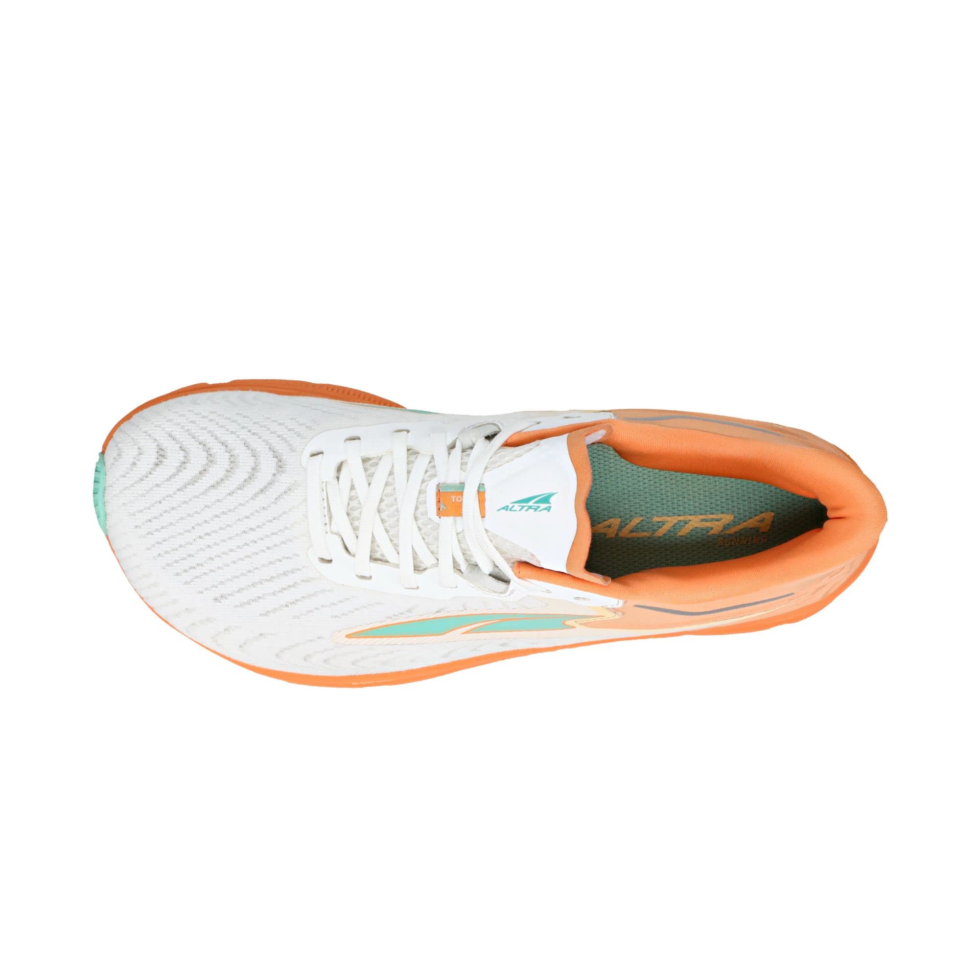 ALTRA Women's AL0A7R78 Torin 6 Road Running Shoe, White/Orange - 9.5 M US