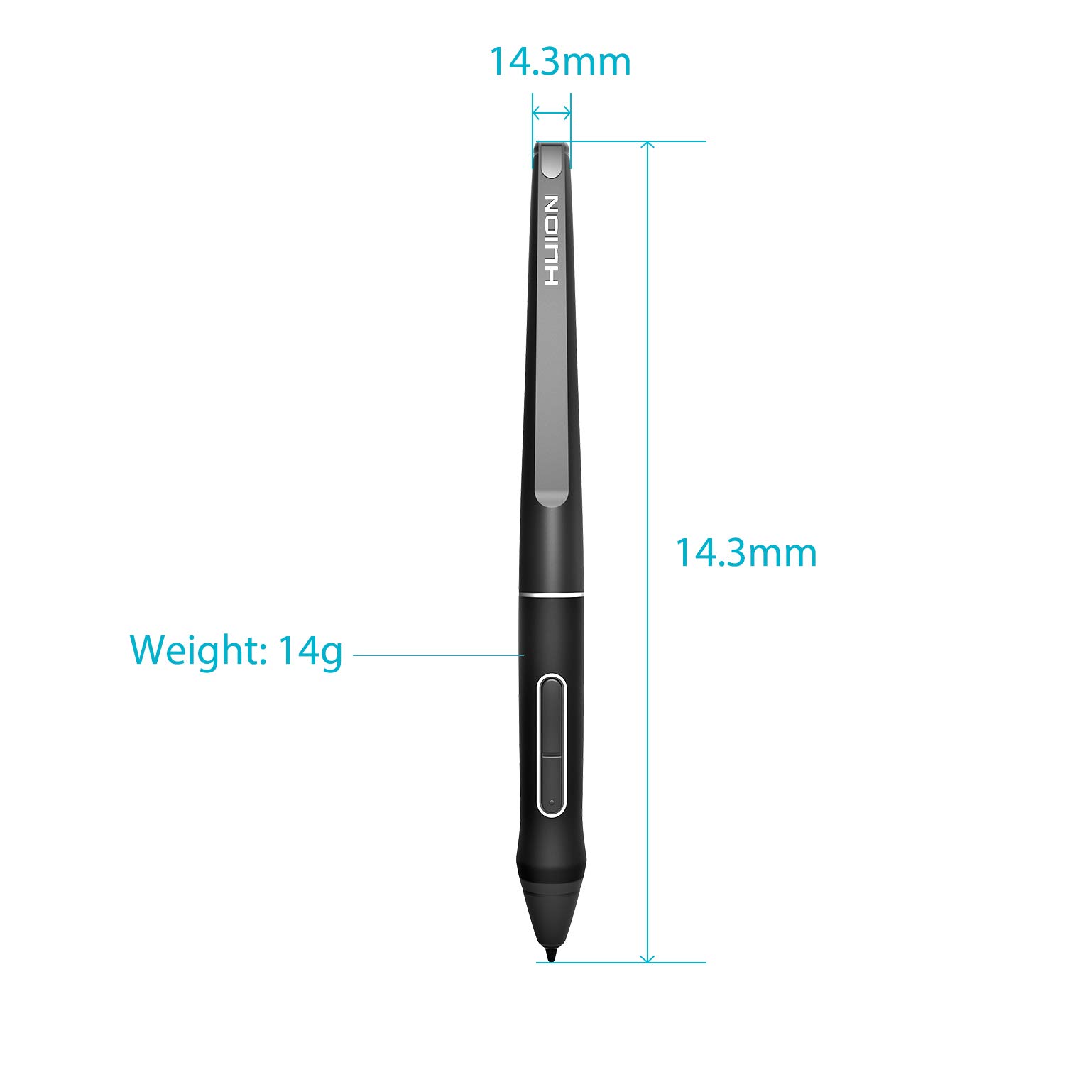 HUION PW507 Battery-Free Stylus for Huion Kamvas PRO 12, Kamvas PRO 13,Kamvas Pro 16, Kamvas 16 and Kamvas 20 Graphics Drawing Monitor