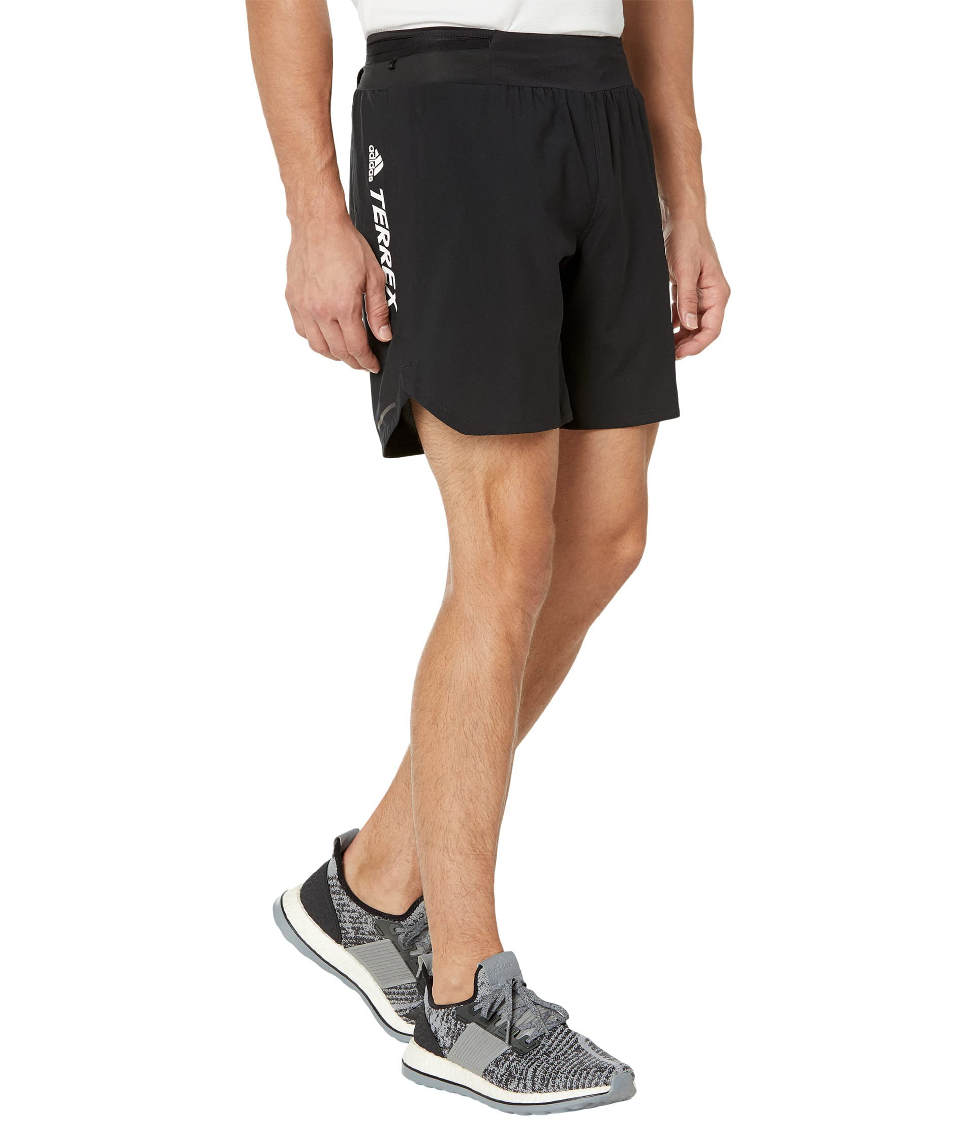 adidas Men's Agravic Shorts, Black, Large