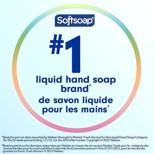 Softsoap Warm Vanilla & Coconut Milk Scent Liquid Hand Soap, Moisturizing Liquid Hand Soap, 11.25 Ounce, 6 Pack