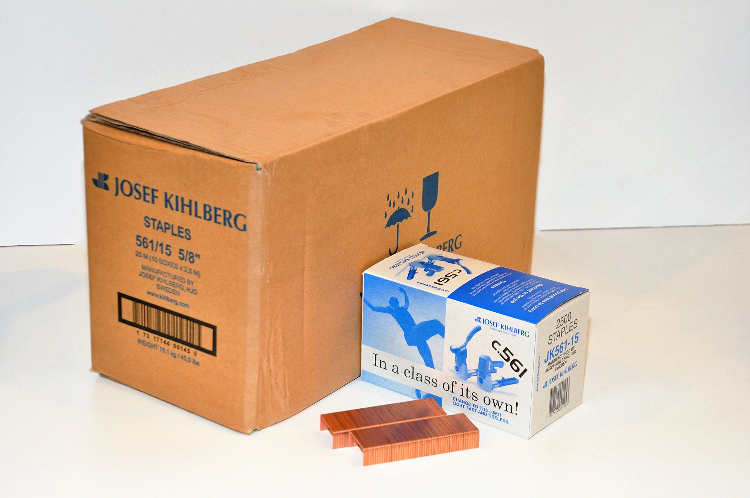 JOSEF KIHLBERG JK561-15K 5/8" Wide Crown Carton Staple, L.F.