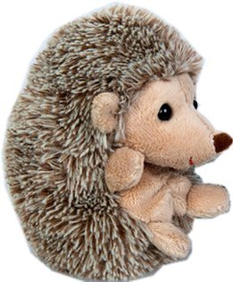 DILLY DUDU 15CM Hedgehog Stuffed Animal,Plush Toy,Soft Toy Gift Children Girlfriend(6 inches)