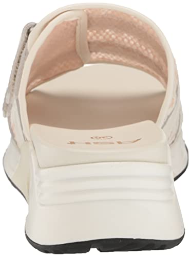 Ash Women's Lou Sport Sandal, Off-White, 7