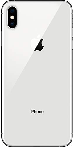 Apple iPhone Xs, 64GB, Silver - Fully Unlocked (Renewed Premium)