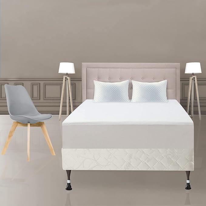 Highview Bedding Hybrid Bed Mattress Conventional, Full XL, White