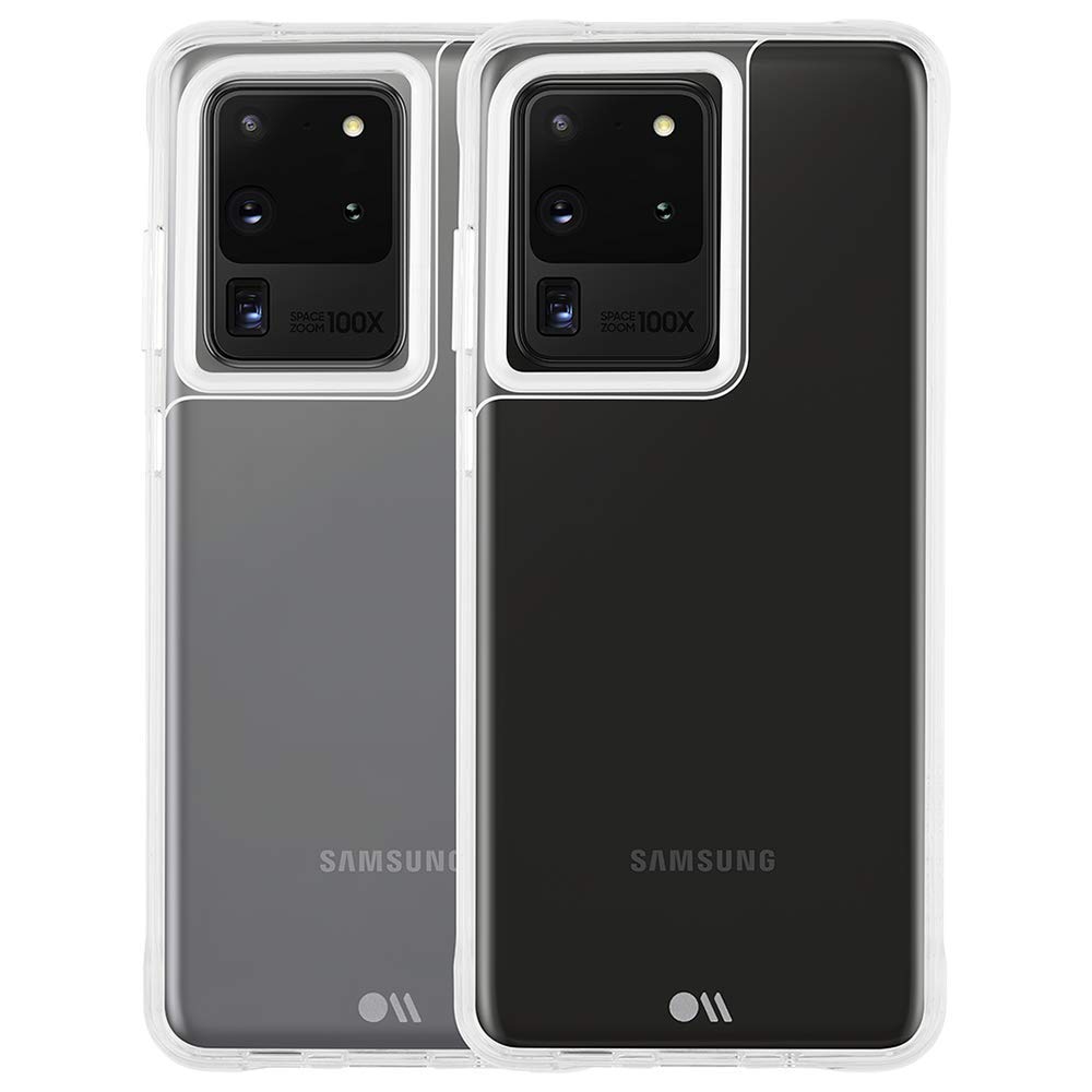 Case-Mate - TOUGH - Clear Case for Samsung Galaxy S20 Ultra - 5G Compatible - Protective Design - 6.9 inch - Clear
