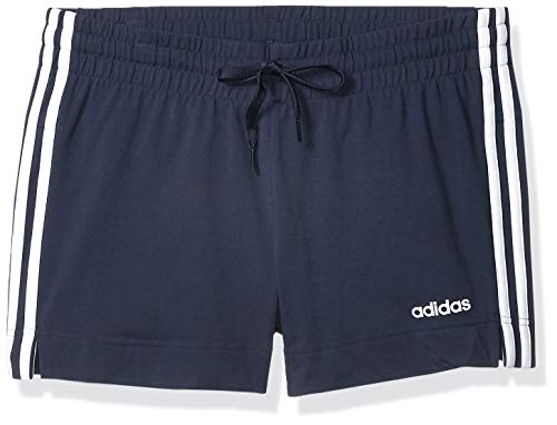 adidas Women's Essentials 3s Short, Legend Ink/White, 2XS