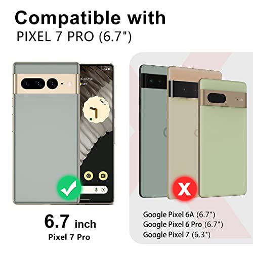 Btscase Case, Marble Pattern 3 in 1 Heavy Duty Shockproof Full Body Rugged Hard PC+Soft Silicone Drop Protective Women Girl Covers for Google Pixel 7 Pro (2022), Rose Gold