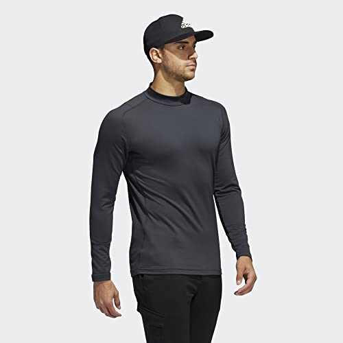 adidas Men's Cold.RDY Baselayer, Carbon, Small
