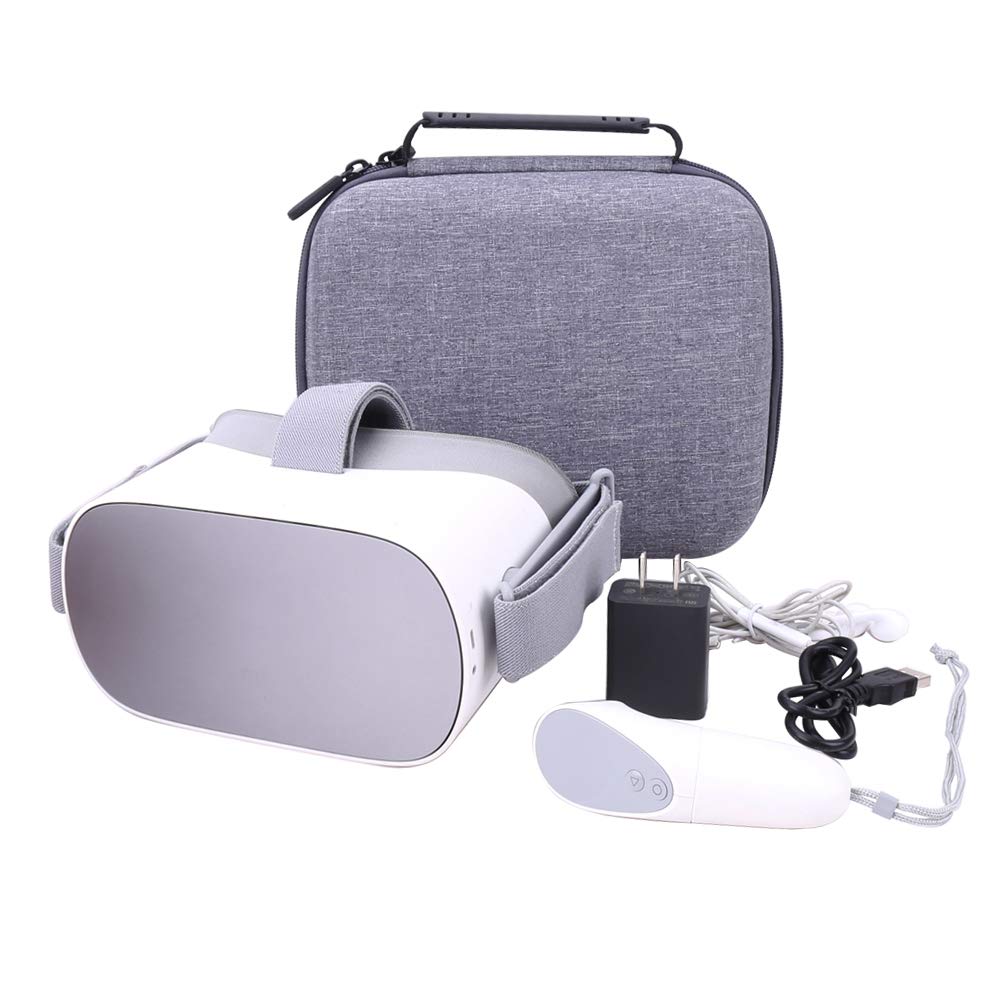 Aenllosi Hard Case Replacement for fits Oculus Go VR Headset (Gray)