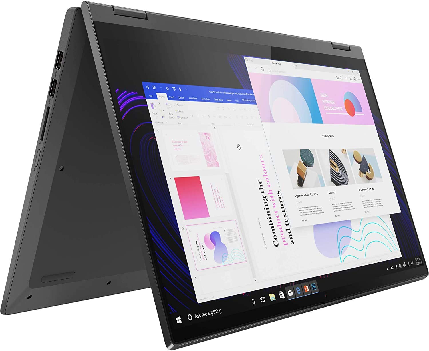 Lenovo IdeaPad Flex 5i 15.6" Laptop Core i7-1065G7 16GB Ram 512GB SSD Windows 10 Home 64 (Renewed)