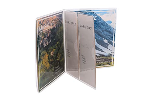 ASVP Shop JW Field Service Vinyl Magazine and Tract Organizer Holder Supplies