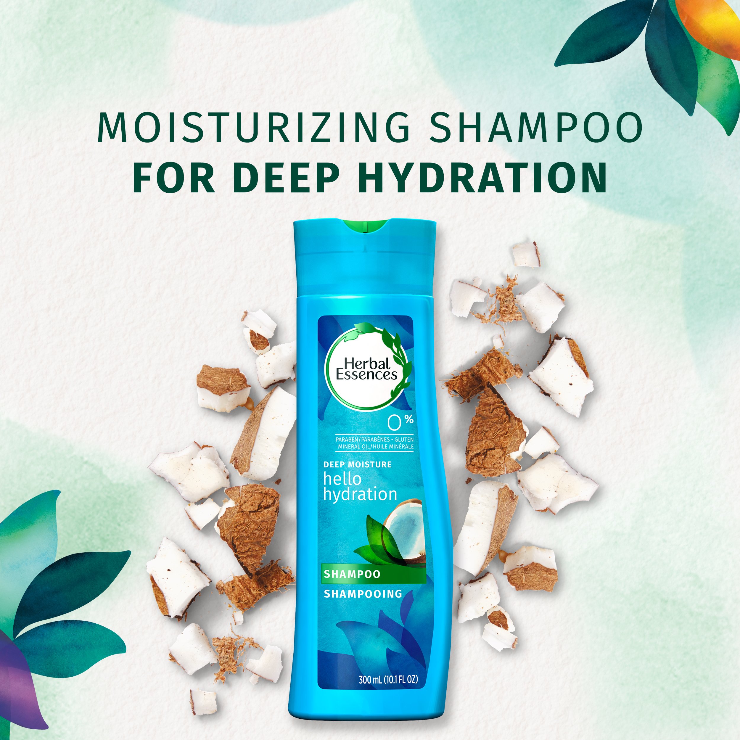 Herbal Essences Hello Hydration Moisturizing Shampoo 10.1 Fluid Ounce (Pack of 2)