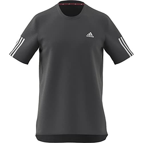 adidas Men's Design 2 Move Feel Well Motion Tee, Grey Six/White, Large