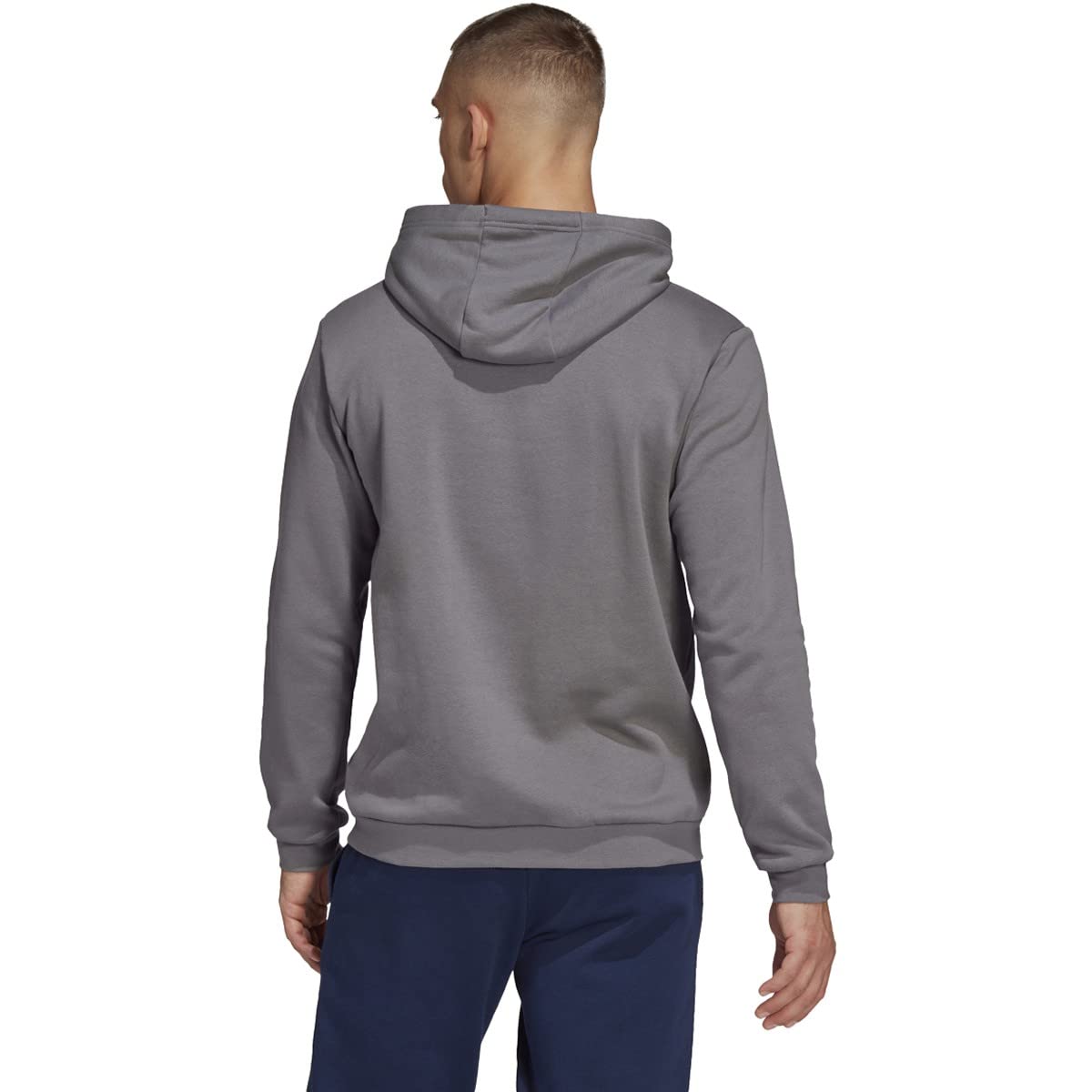 adidas Men's Entrada 22 Sweat Hoodie, Team Grey, XX-Large