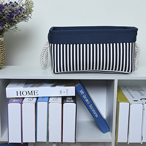 TcaFmac Cube Storage Bins, Containers for Organizing Basket for Gifts Empty,Shelves, Closet,Nursery Baby room 14(L) x 10(W) x 7(H) inches