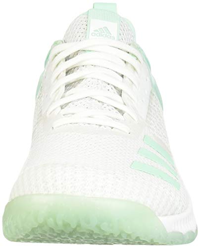 adidas Women's Crazyflight X 3 Parley Shoes, White/Clear Mint/Clear Mint, 9 M US