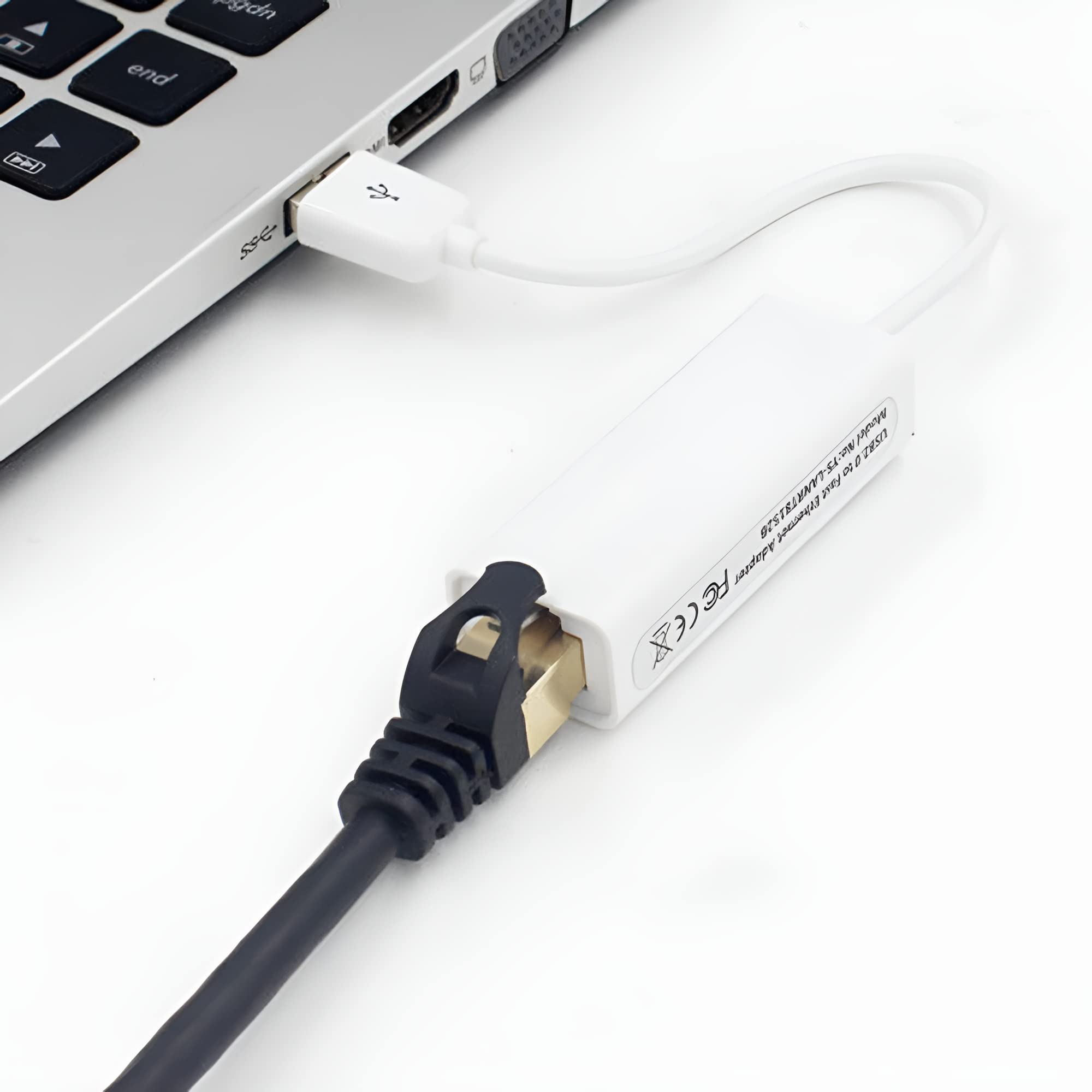 JacobsParts USB 2.0 Ethernet Network Adapter 100Mbps Wired LAN for Windows and Linux